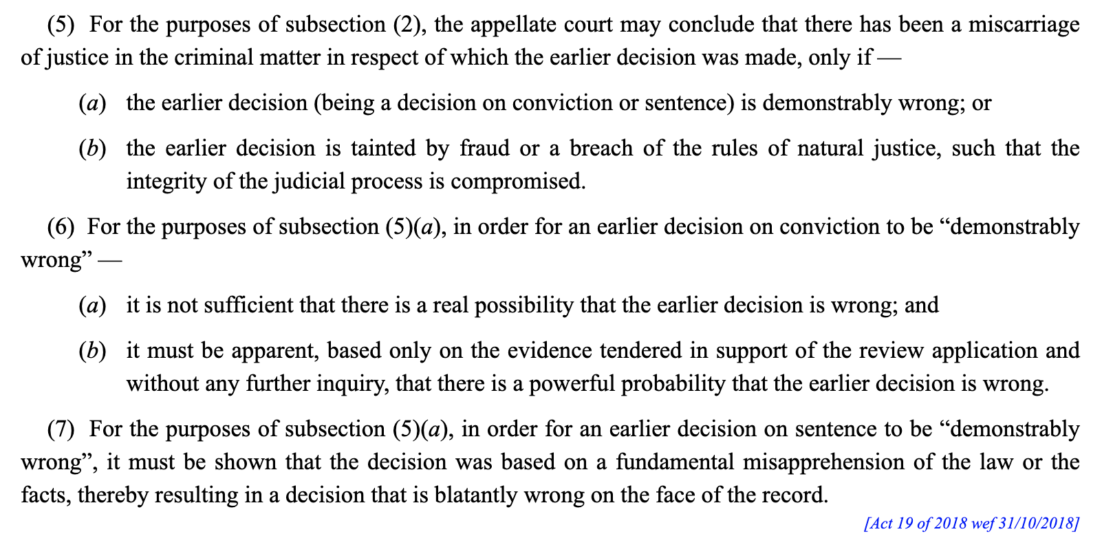 Singapore escapes a wrongful execution – Transformative Justice Collective