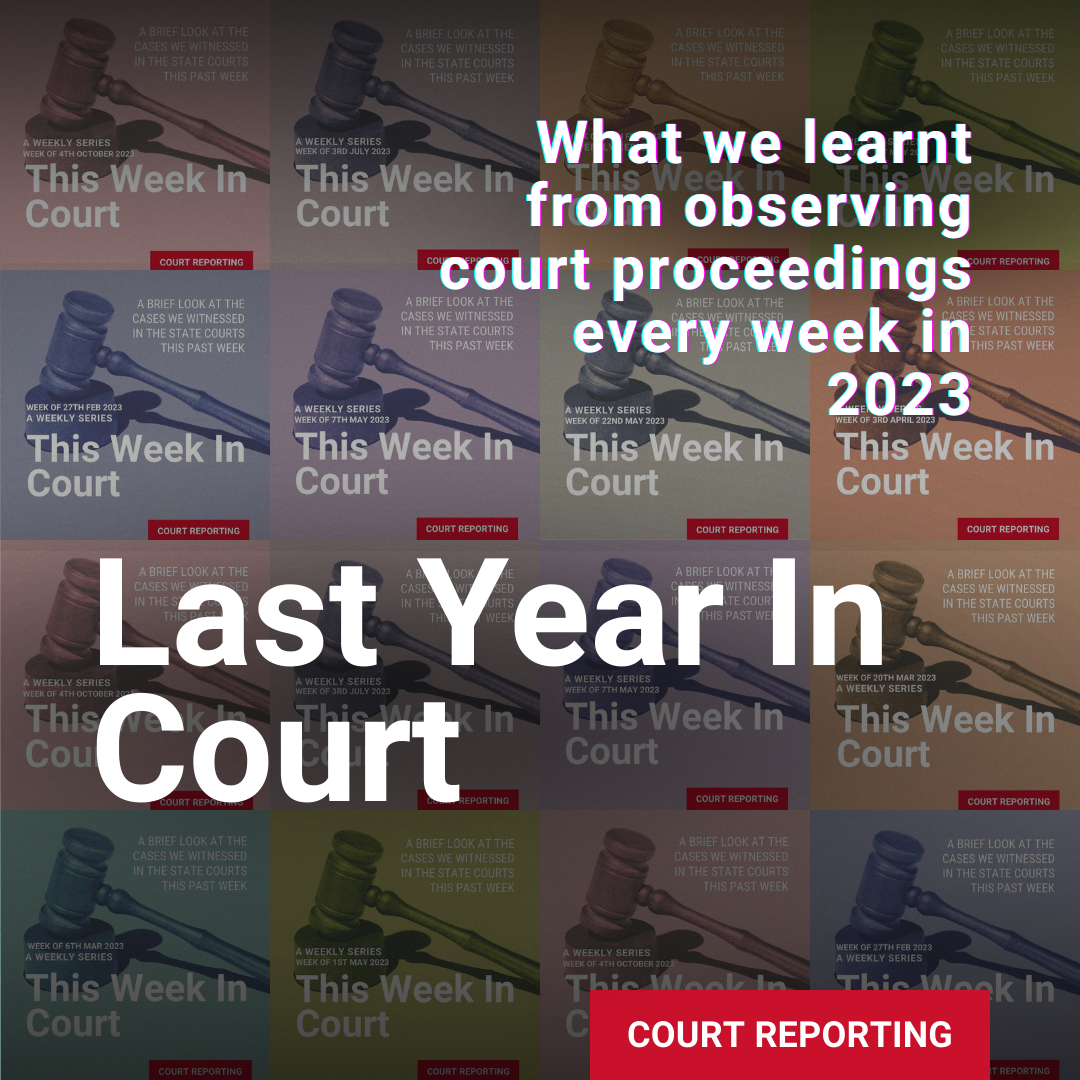 Last Year In Court: 2023 Recap – Transformative Justice Collective